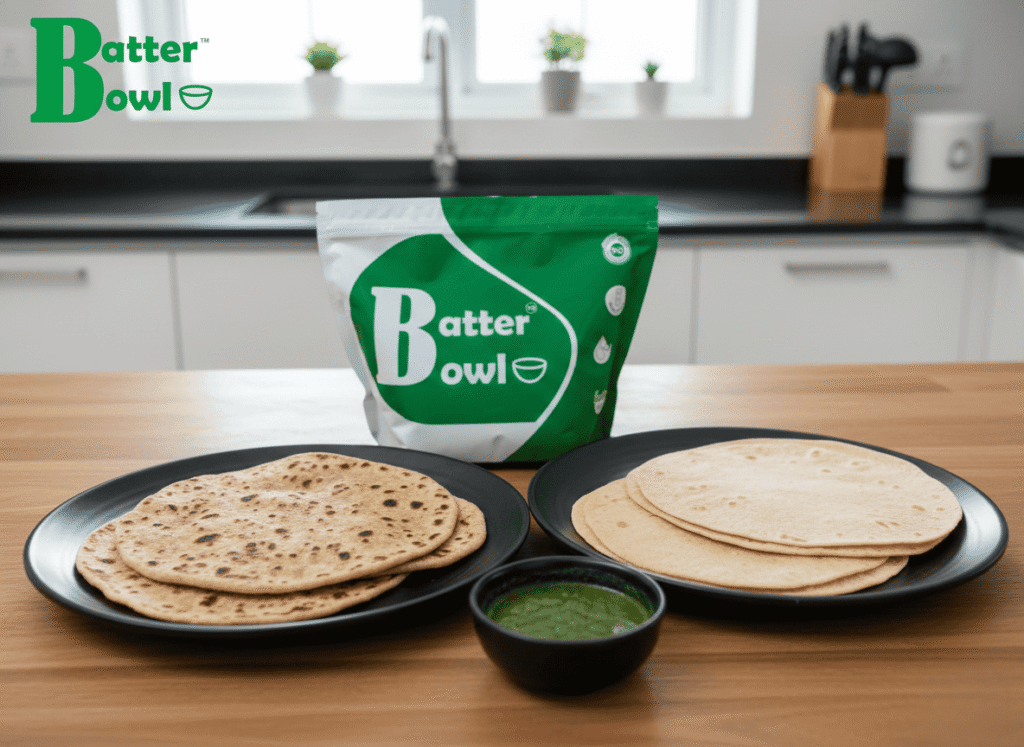 RAAGI CHAPATI 10No.S (JUST HEAT IT) | Batter Bowl